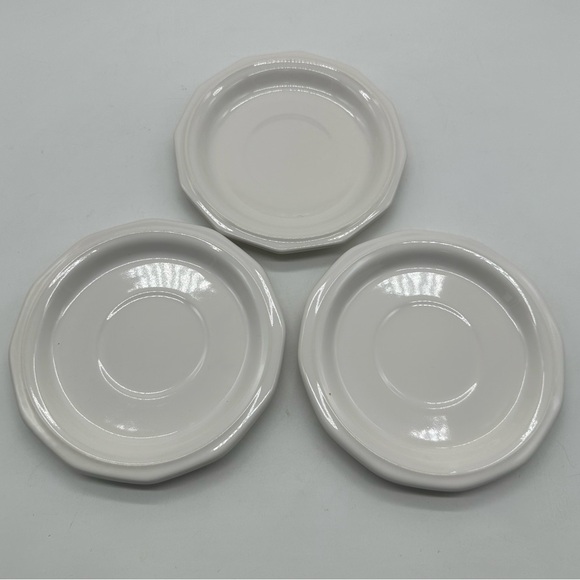 Pfaltzgraff | Dining | Euc 3 Pfaltzgraff Heritage White Saucer Saucers ...